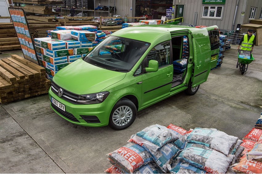 Volkswagen Caddy van dimensions (2015-on), capacity, payload, volume ...