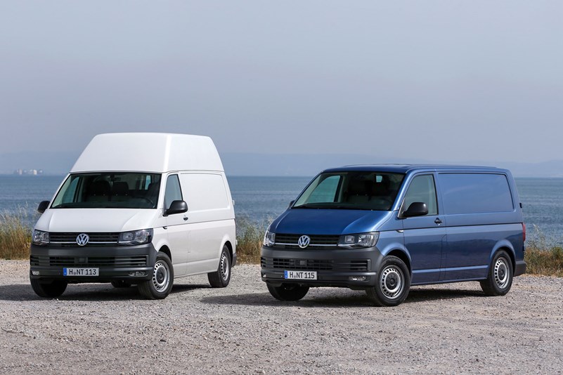 Volkswagen Transporter van dimensions (2015-on), capacity, payload ...