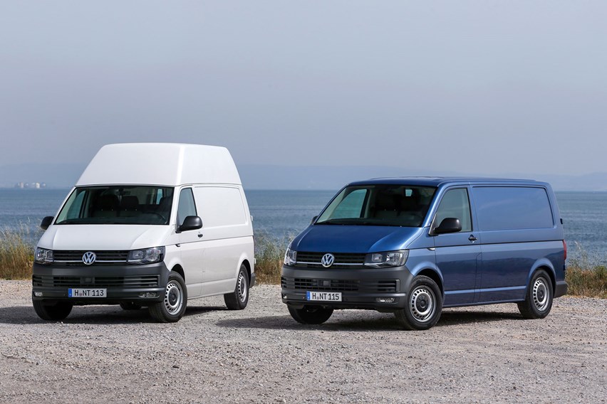 Volkswagen Transporter van dimensions (2015-on), capacity, payload ...