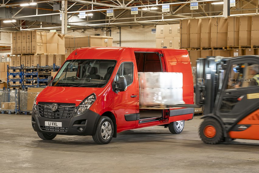 Vauxhall Movano dimensions (2010-2021)