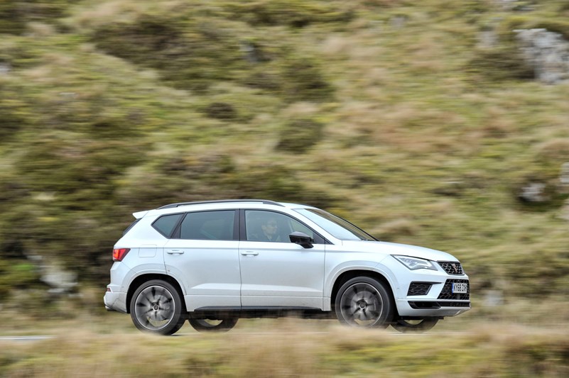 Cupra Ateca (2022) boot space, practicality and safety | Parkers