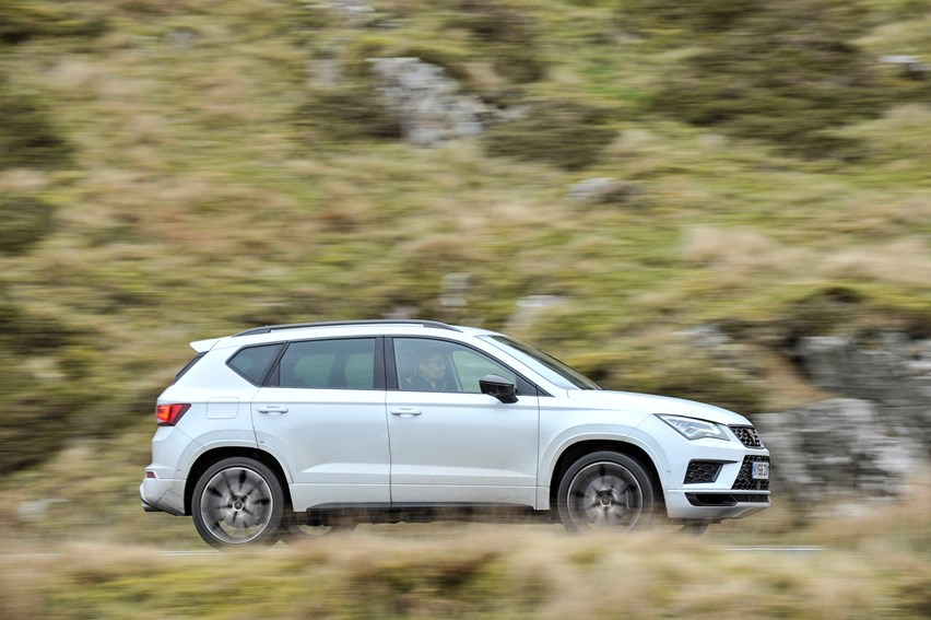 Cupra Ateca (2022) boot space, practicality and safety | Parkers