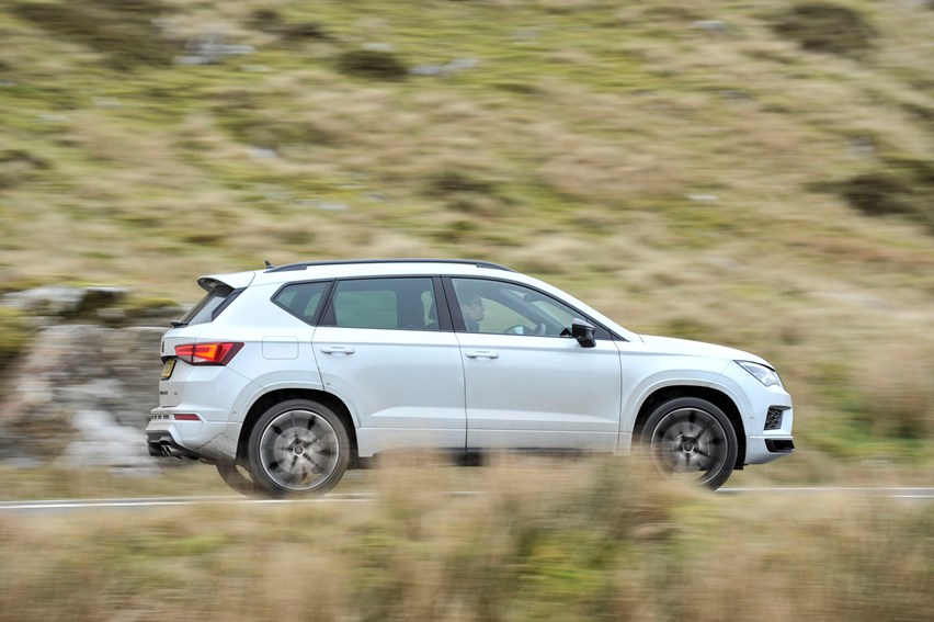 Cupra Ateca (2022) boot space, practicality and safety | Parkers