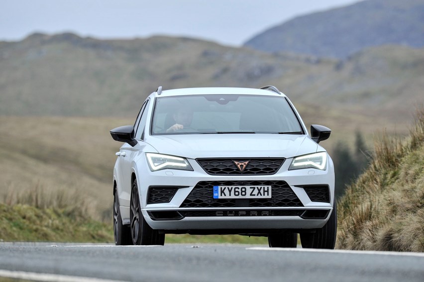 Cupra Ateca (2022) boot space, practicality and safety | Parkers