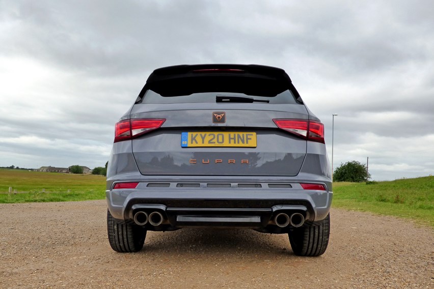 Cupra Ateca (2022) boot space, practicality and safety | Parkers