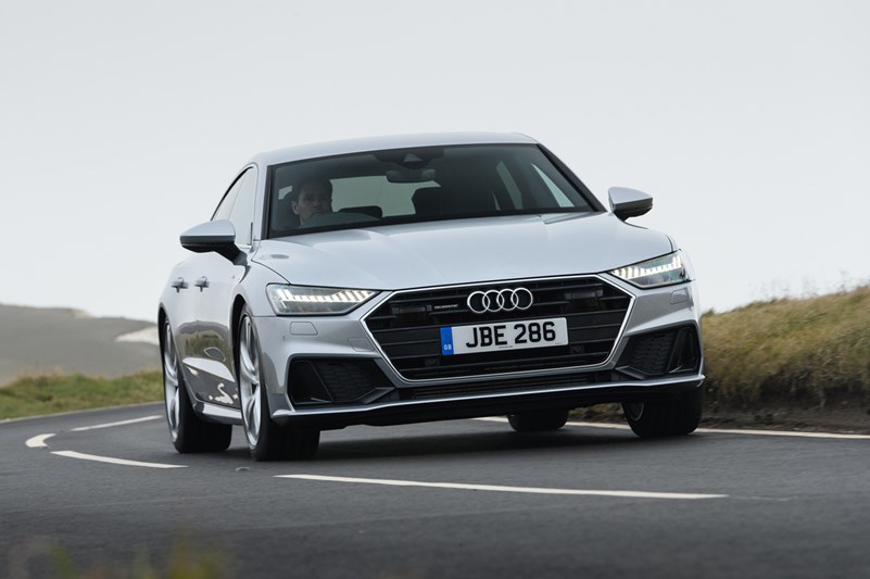 Audi A7 (2022) boot space, practicality and safety | Parkers