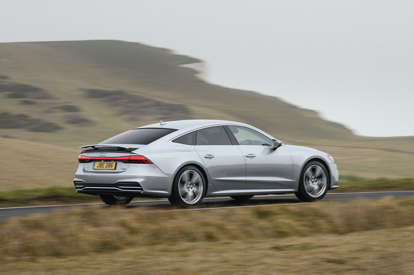 Audi A7 (2022) boot space, practicality and safety | Parkers