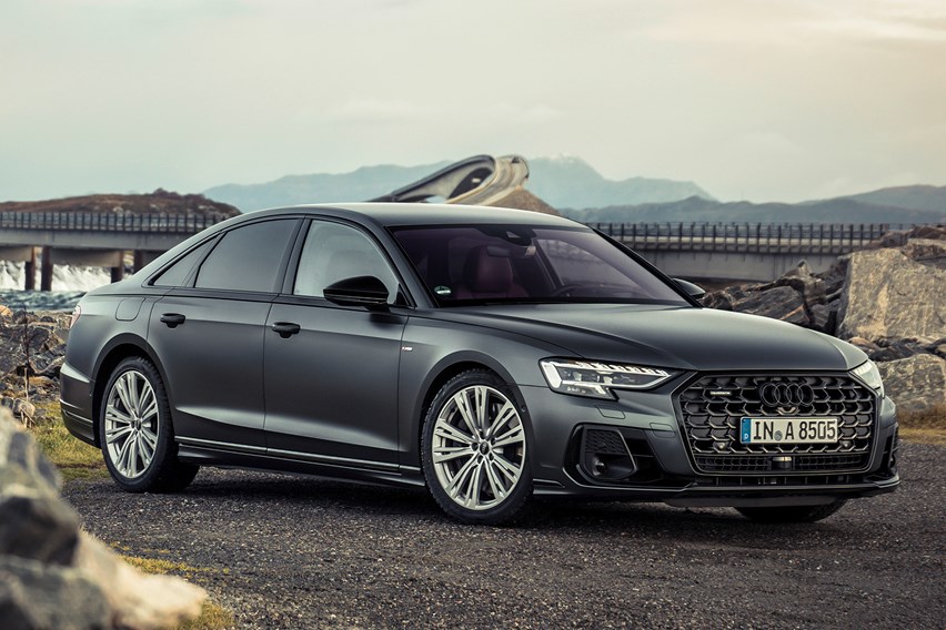 Audi A8 (2022) boot space, practicality and safety | Parkers