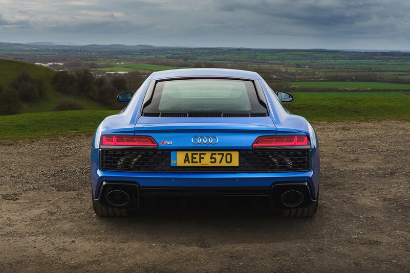 Audi R8 (2022) boot space, practicality and safety | Parkers