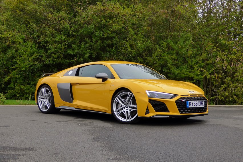 Audi R8 (2022) boot space, practicality and safety | Parkers