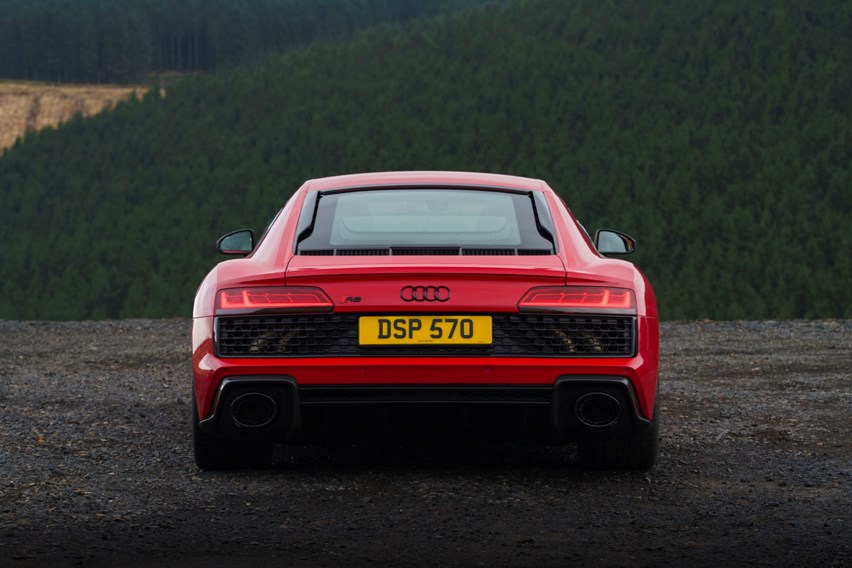 Audi R8 (2022) boot space, practicality and safety | Parkers