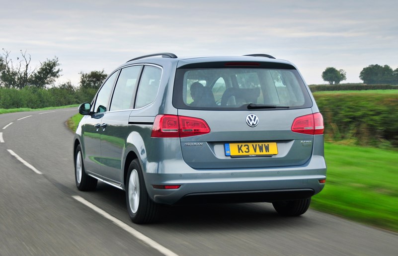 Used Volkswagen Sharan Estate (2010 - 2021) boot space, practicality ...