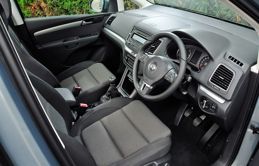 Used Volkswagen Sharan Estate (2010 - 2021) boot space, practicality ...