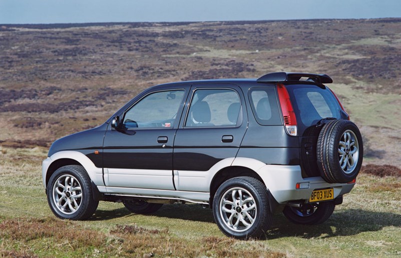 Used Daihatsu Terios Estate (1997 - 2005) boot space, practicality and ...
