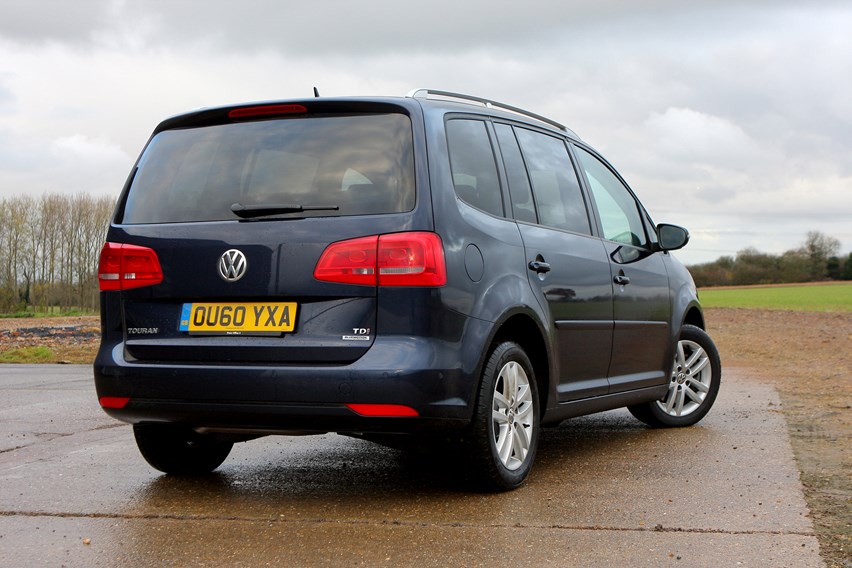 Used Volkswagen Touran Estate (2010 - 2015) boot space, practicality ...