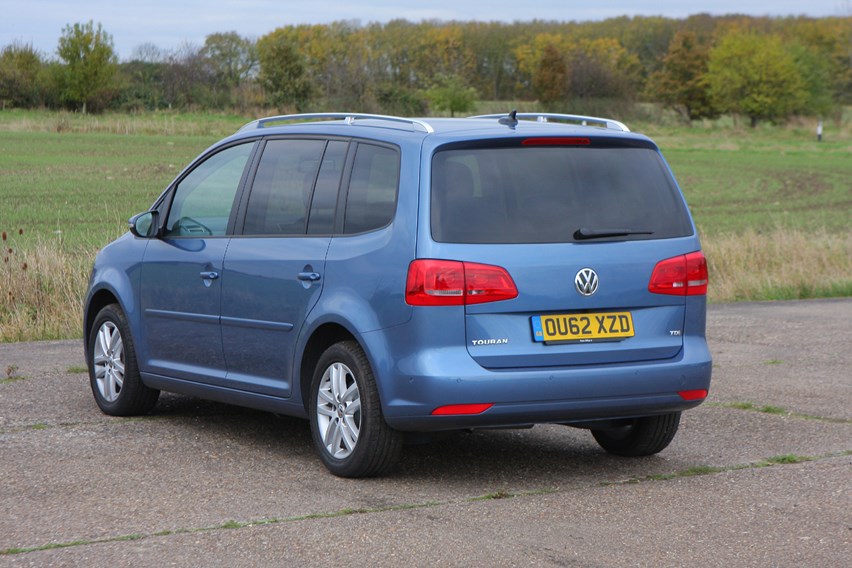 Used Volkswagen Touran Estate (2010 - 2015) boot space, practicality ...