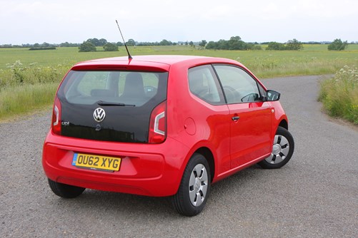 Volkswagen Up (2022) boot space, practicality and safety | Parkers