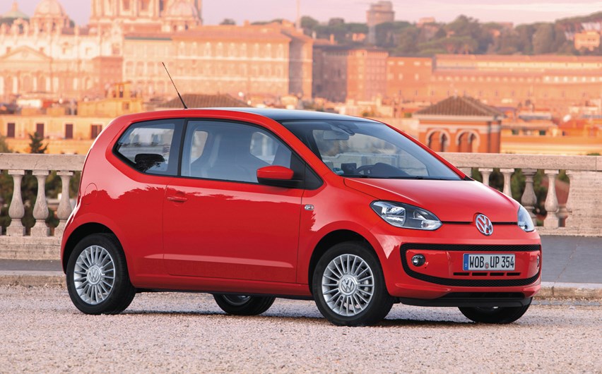 Volkswagen Up (2022) boot space, practicality and safety | Parkers