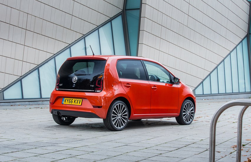 Volkswagen Up (2022) boot space, practicality and safety | Parkers