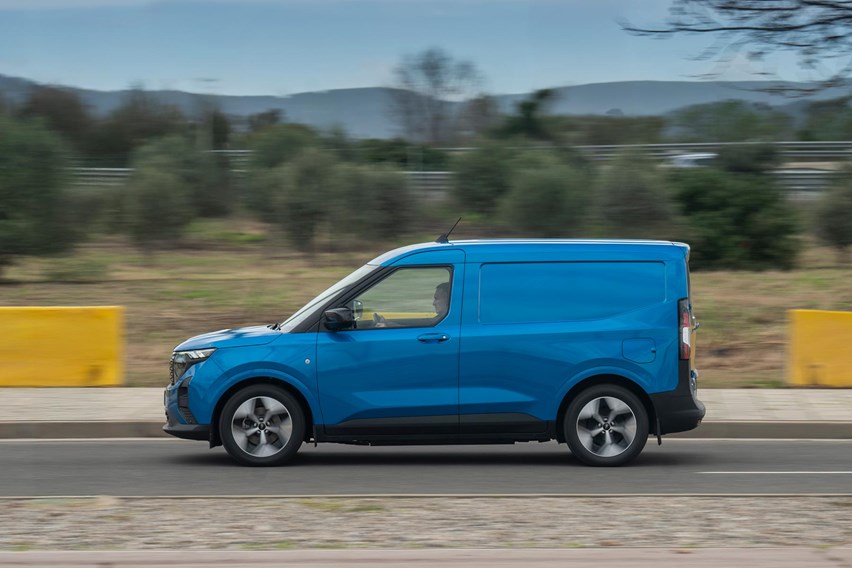 Ford E-Transit Courier van review (2025)