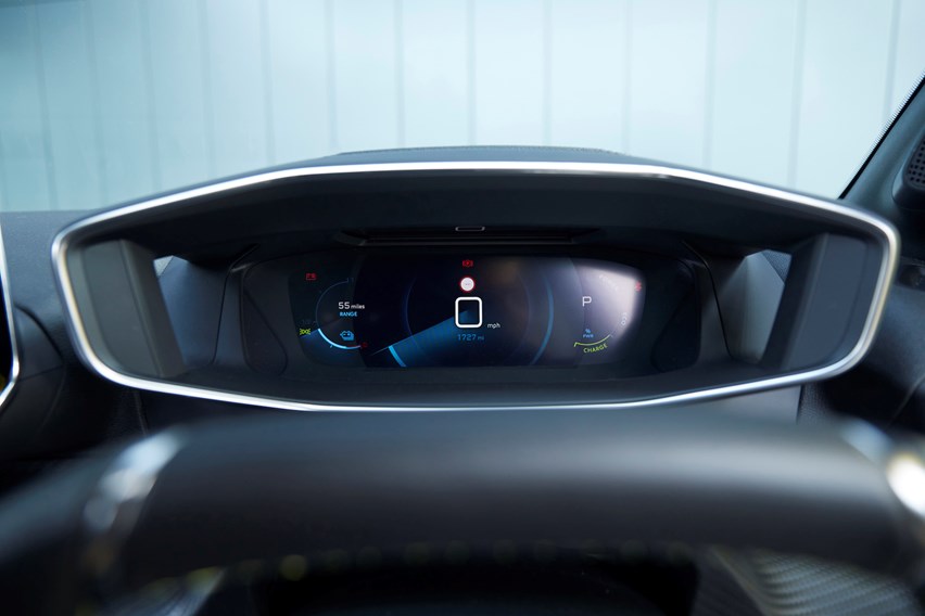 Peugeot e-208 (2022) boot space, practicality and safety | Parkers