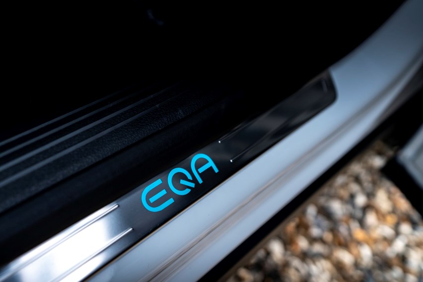 Mercedes-Benz EQA (2022) boot space, practicality and safety | Parkers