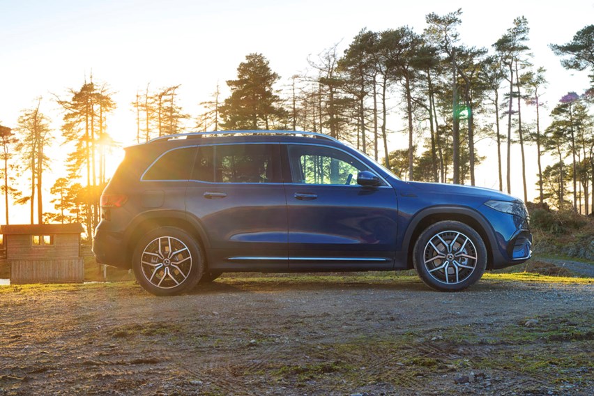 Mercedes-Benz EQB (2022) boot space, practicality and safety | Parkers