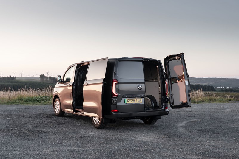 Volkswagen e-Transporter van dimensions, capacity, payload, volume, towing