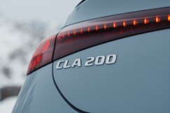 Mercedes-Benz CLA (2026) boot space & practicality