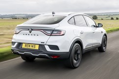 Renault Arkana (2024) boot space & practicality