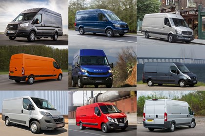 Comparing the best vans and pickups in the UK | Parkers
