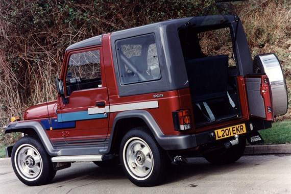 Asia Rocsta 4x4 2.2 Diesel 2d specs & dimensions | Parkers