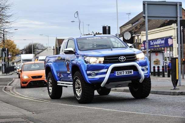 Toyota Hilux Bruiser review – full-size Tamiya radio-controlled car driven