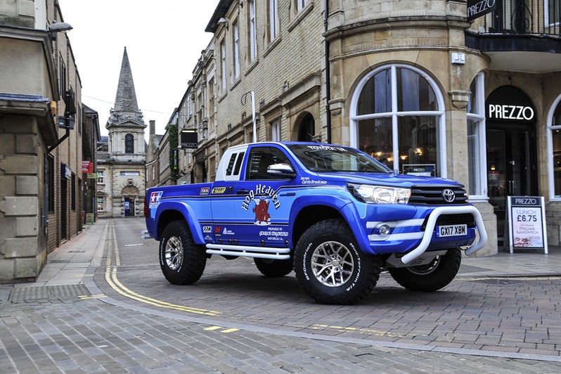 Toyota Hilux Bruiser review – full-size Tamiya radio-controlled car driven