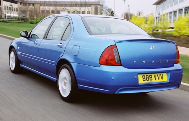 Used Rover 45 Saloon (2004 - 2005) boot space & practicality