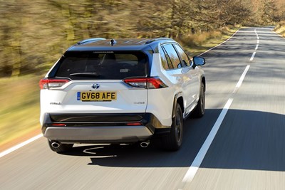 Toyota RAV4 (2025) boot space & practicality