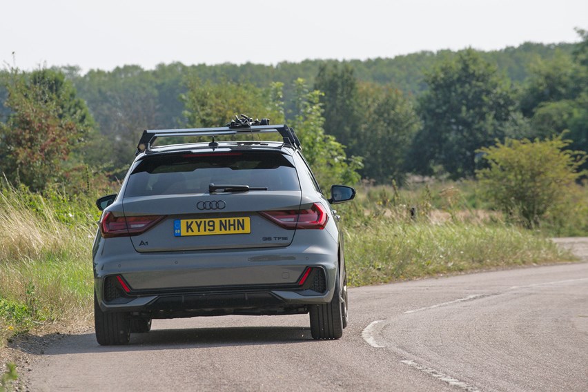 Audi A1 (2024) boot space & practicality