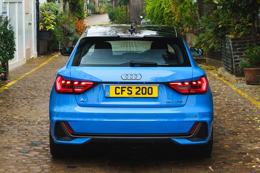 Audi A1 (2024) boot space & practicality