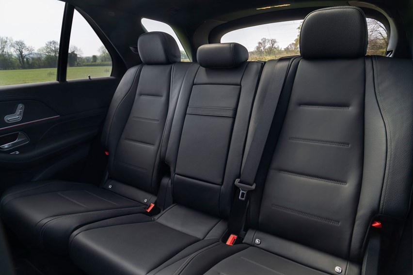 Mercedes-Benz GLE (2025) boot space & practicality