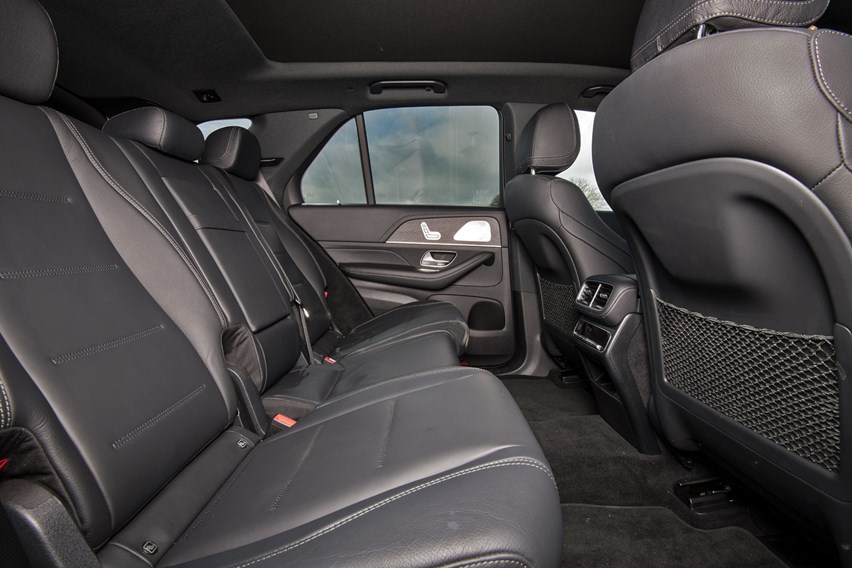 Mercedes-Benz GLE (2025) boot space & practicality