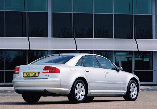 Used Audi A8 Saloon (2003 - 2011) boot space & practicality
