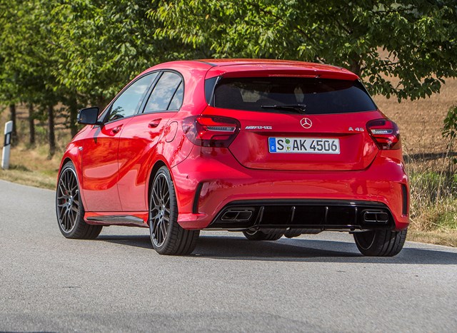 Used Mercedes-Benz A-Class AMG (2013 - 2018) boot space & practicality