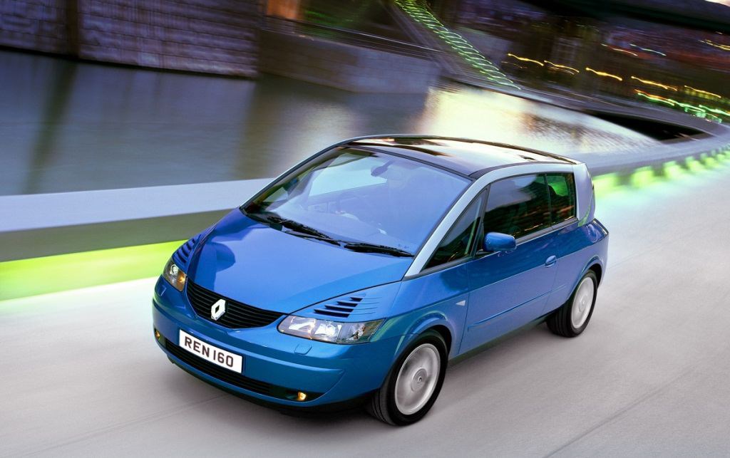 Used Renault Avantime Coupe (2002 - 2003) boot space & practicality