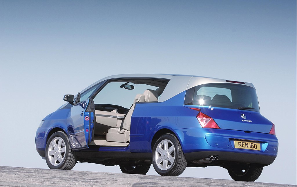 Used Renault Avantime Coupe (2002 - 2003) boot space & practicality