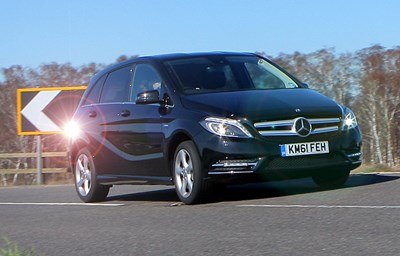 Used Mercedes-Benz B-Class Estate (2012 - 2019) boot space & practicality