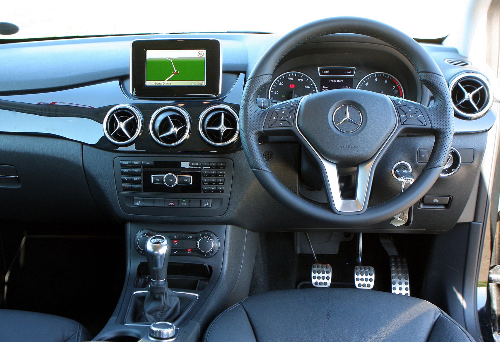 Used Mercedes-Benz B-Class Estate (2012 - 2019) interior