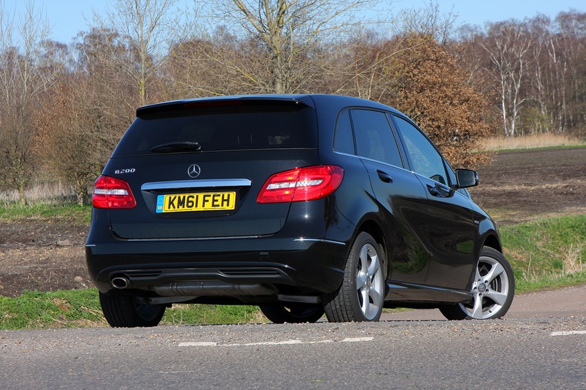 Used Mercedes-Benz B-Class Estate (2012 - 2019) boot space & practicality