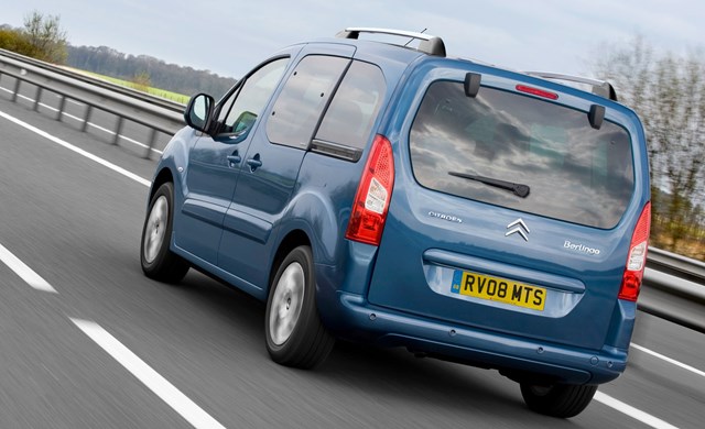Used Citroën Berlingo Multispace Estate (2008 - 2018) boot space ...