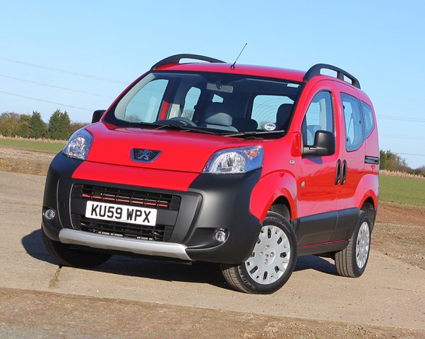 Used Peugeot Bipper Tepee Estate (2009 - 2014) boot space ...