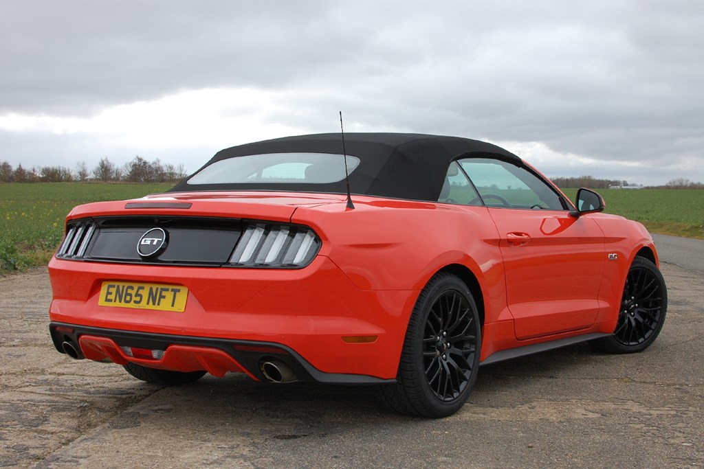 Used Ford Mustang Convertible (2015 - 2024) boot space & practicality